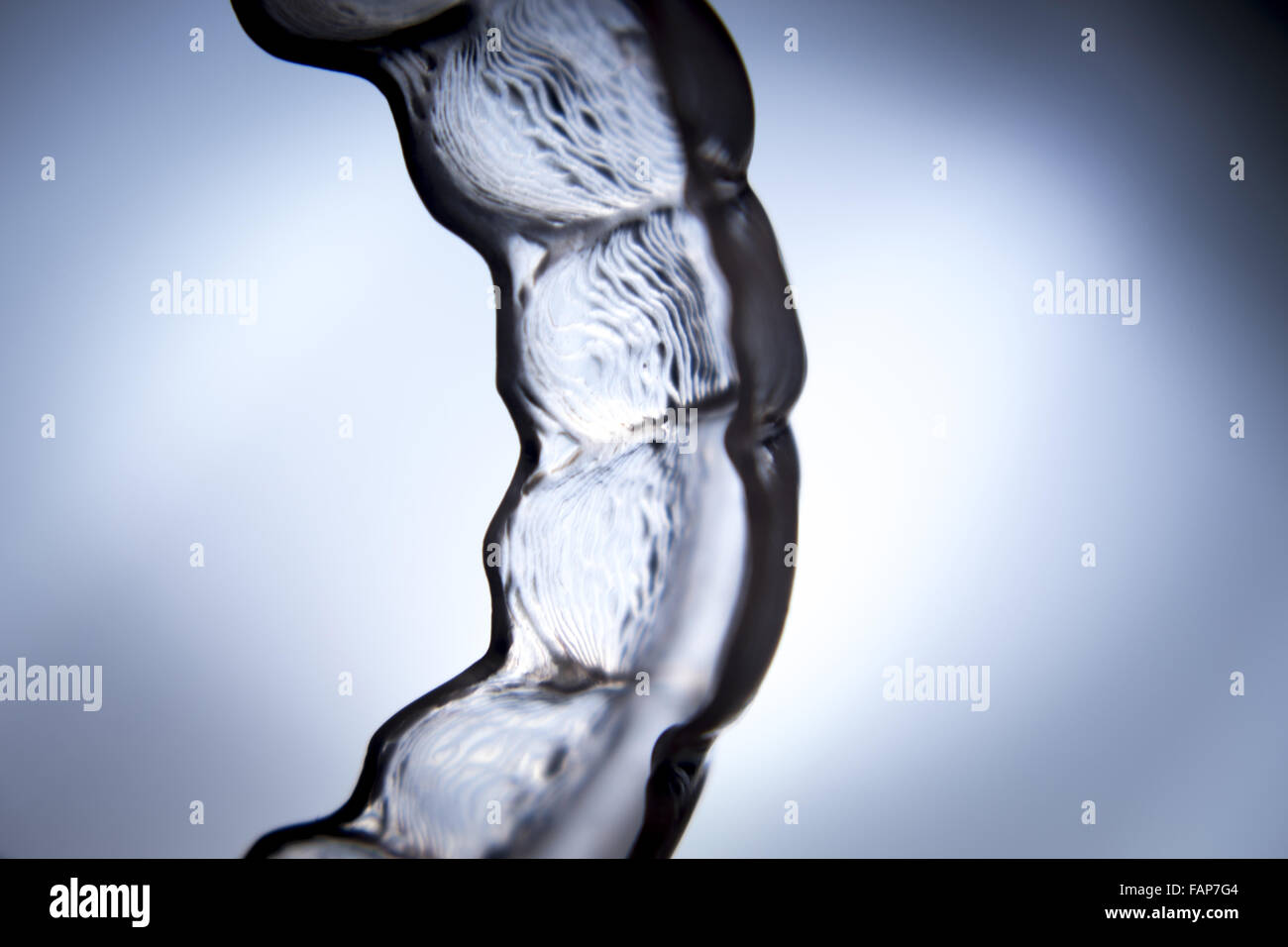 Invisible dental aligners modern tooth brackets transparent teeth ...