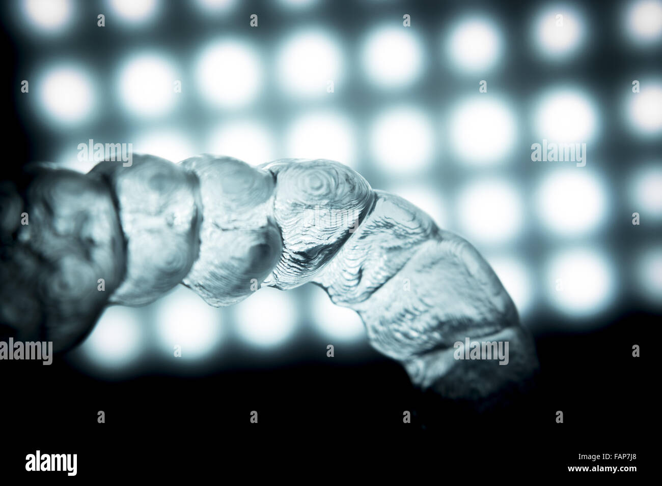 Invisible dental aligners modern tooth brackets transparent teeth ...