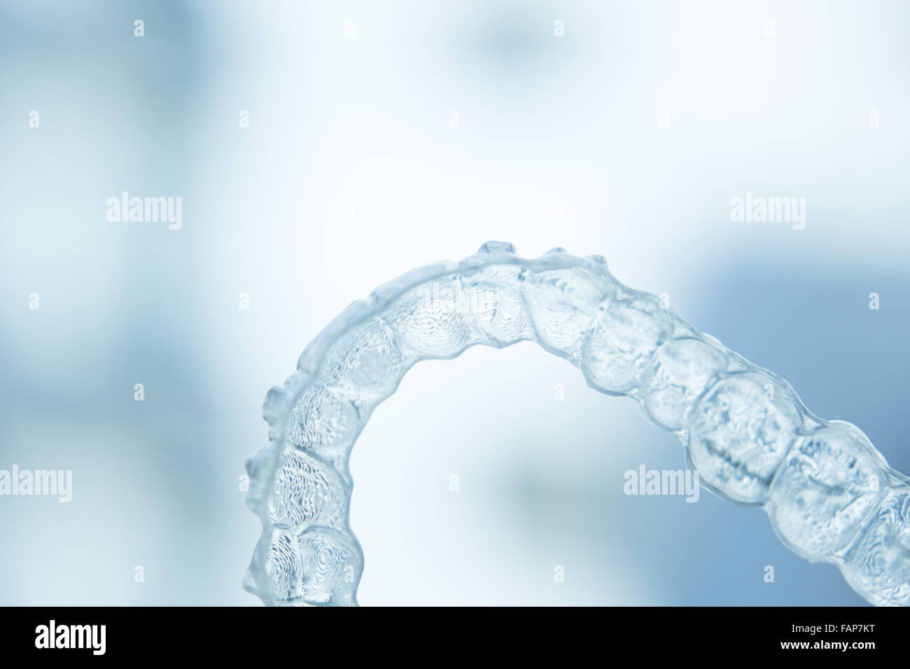 Invisible dental aligners modern tooth brackets transparent teeth ...