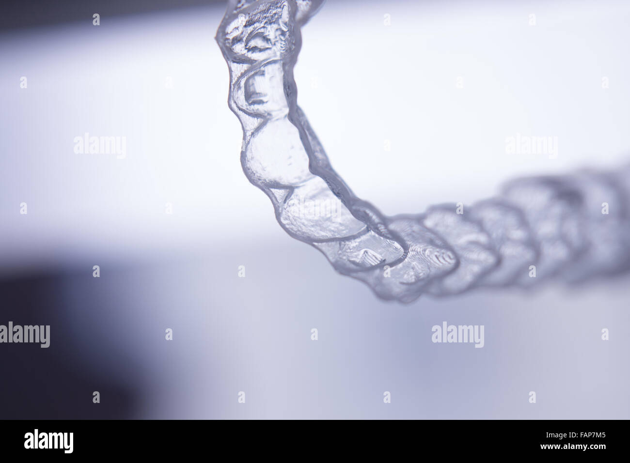 Invisible dental aligners modern tooth brackets transparent teeth ...