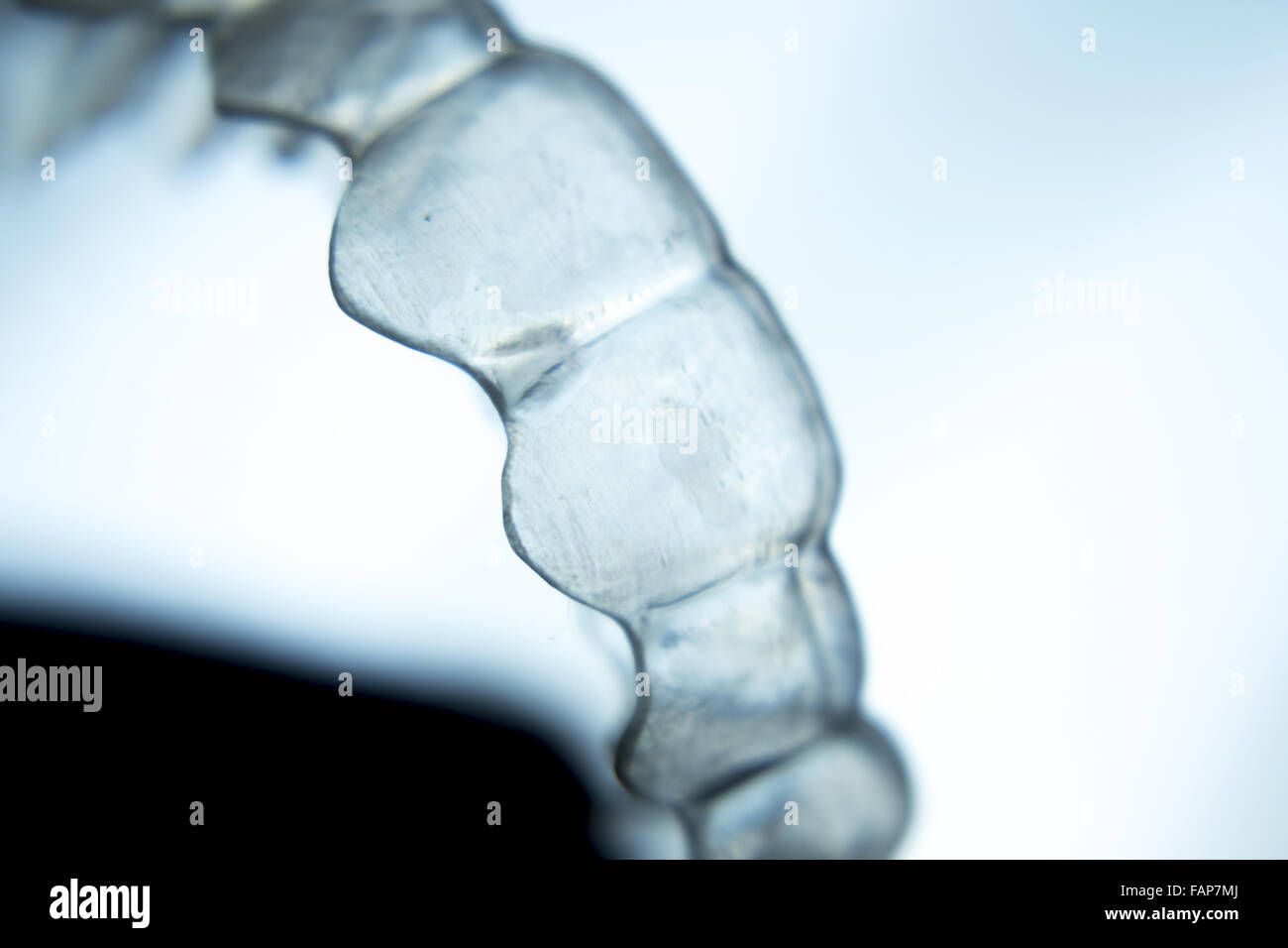 Invisible dental aligners modern tooth brackets transparent teeth ...