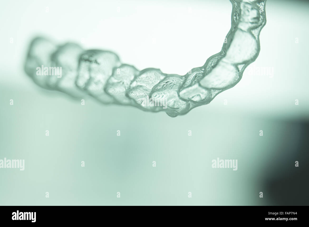 Invisible dental aligners modern tooth brackets transparent teeth ...