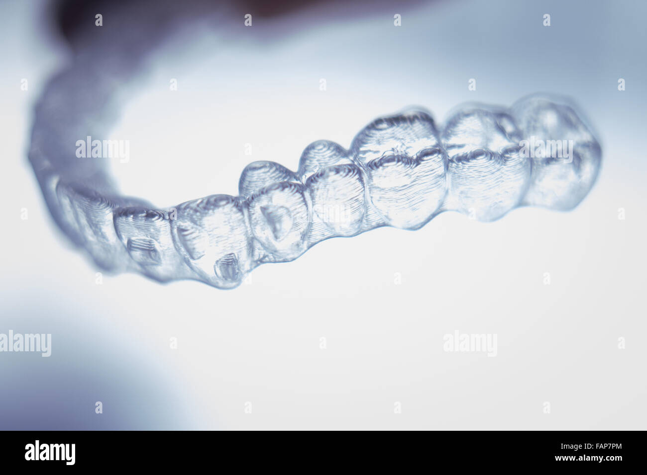 Invisible dental aligners modern tooth brackets transparent teeth ...