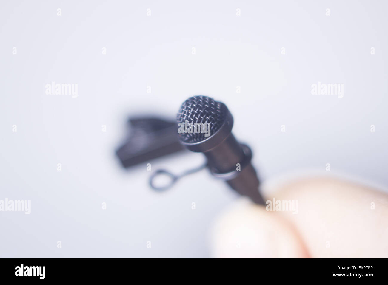 Lav microphone hi-res stock photography and images - Alamy