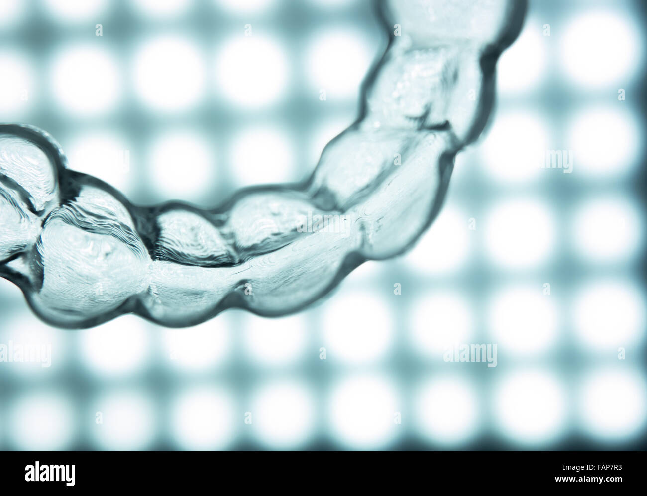 Invisible dental aligners modern tooth brackets transparent teeth ...