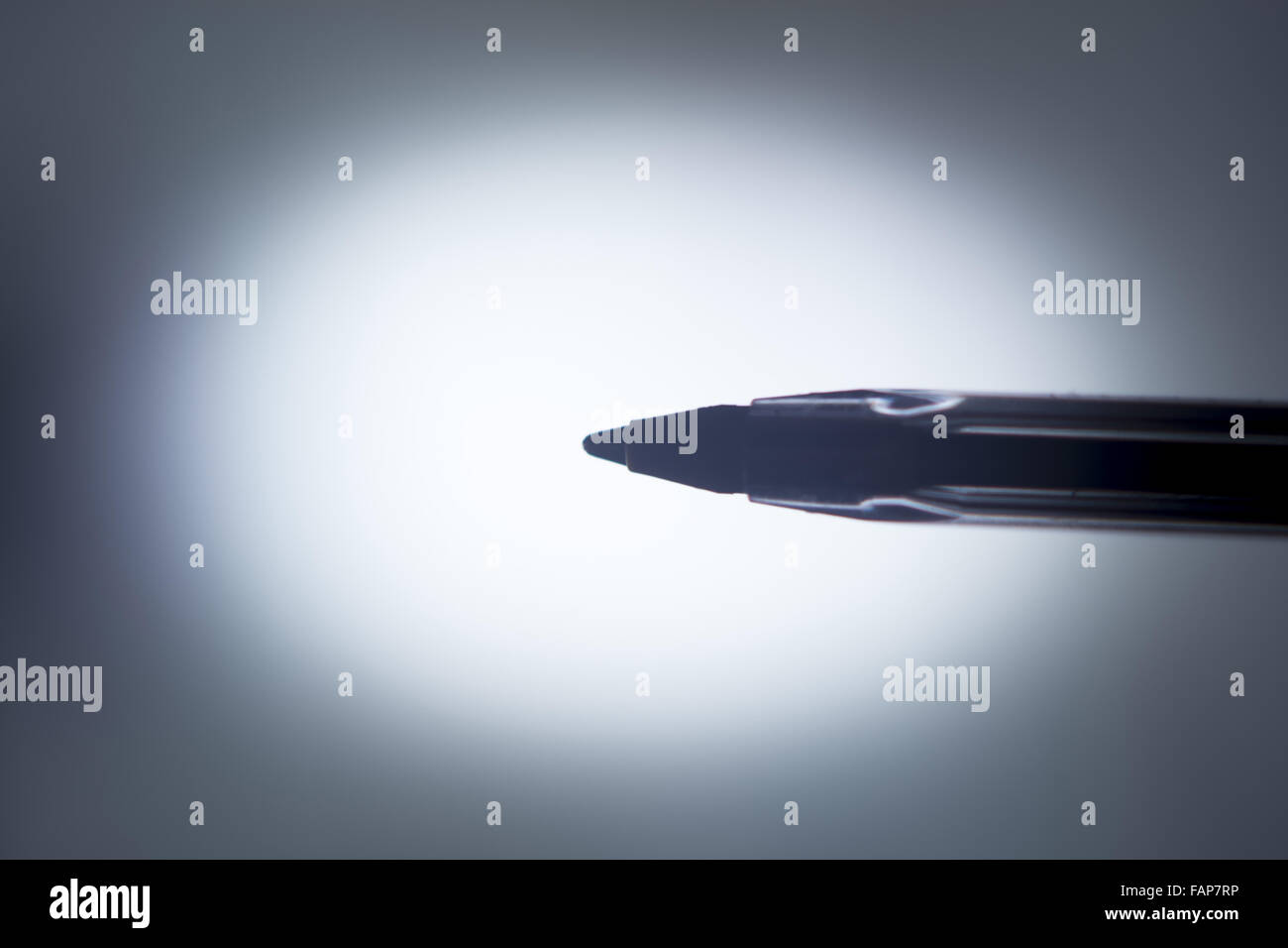 Plastic disposable biro pen isolated studio shot photo Stock Photo - Alamy