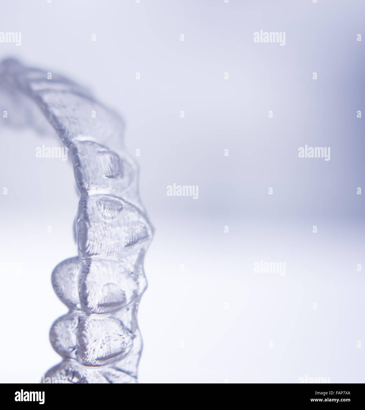 Invisible dental aligners modern tooth brackets transparent teeth ...