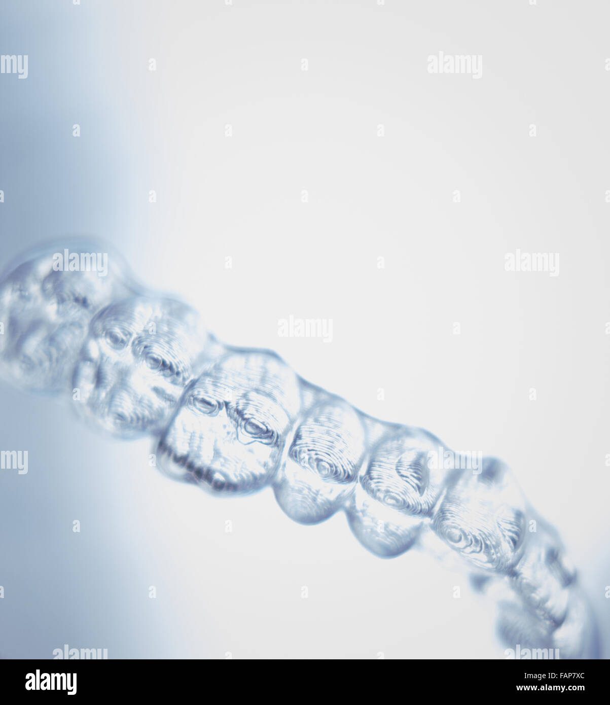 Invisible dental aligners modern tooth brackets transparent teeth ...