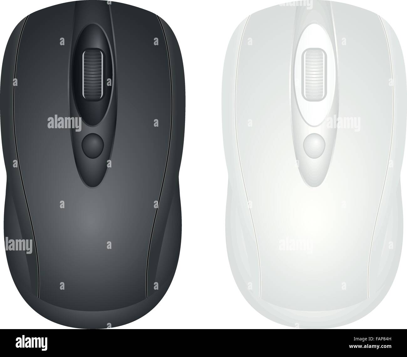 Computer mouse isolated on a white background Stock Vector Image & Art ...