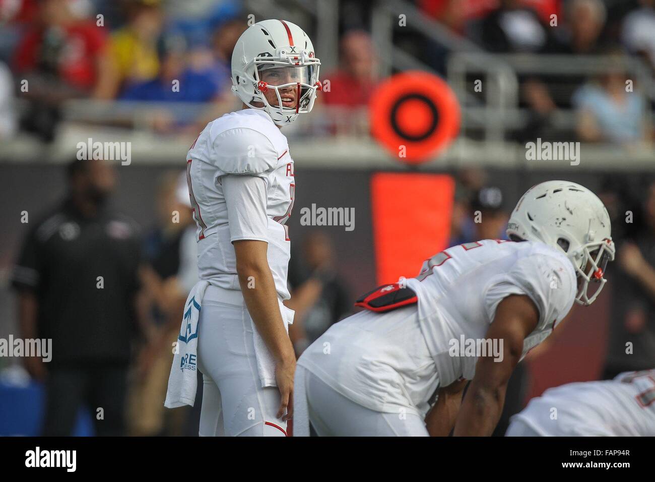 Orlando, Florida, USA. 2nd Jan, 2016. Quarterback Jack Allison, who has ...