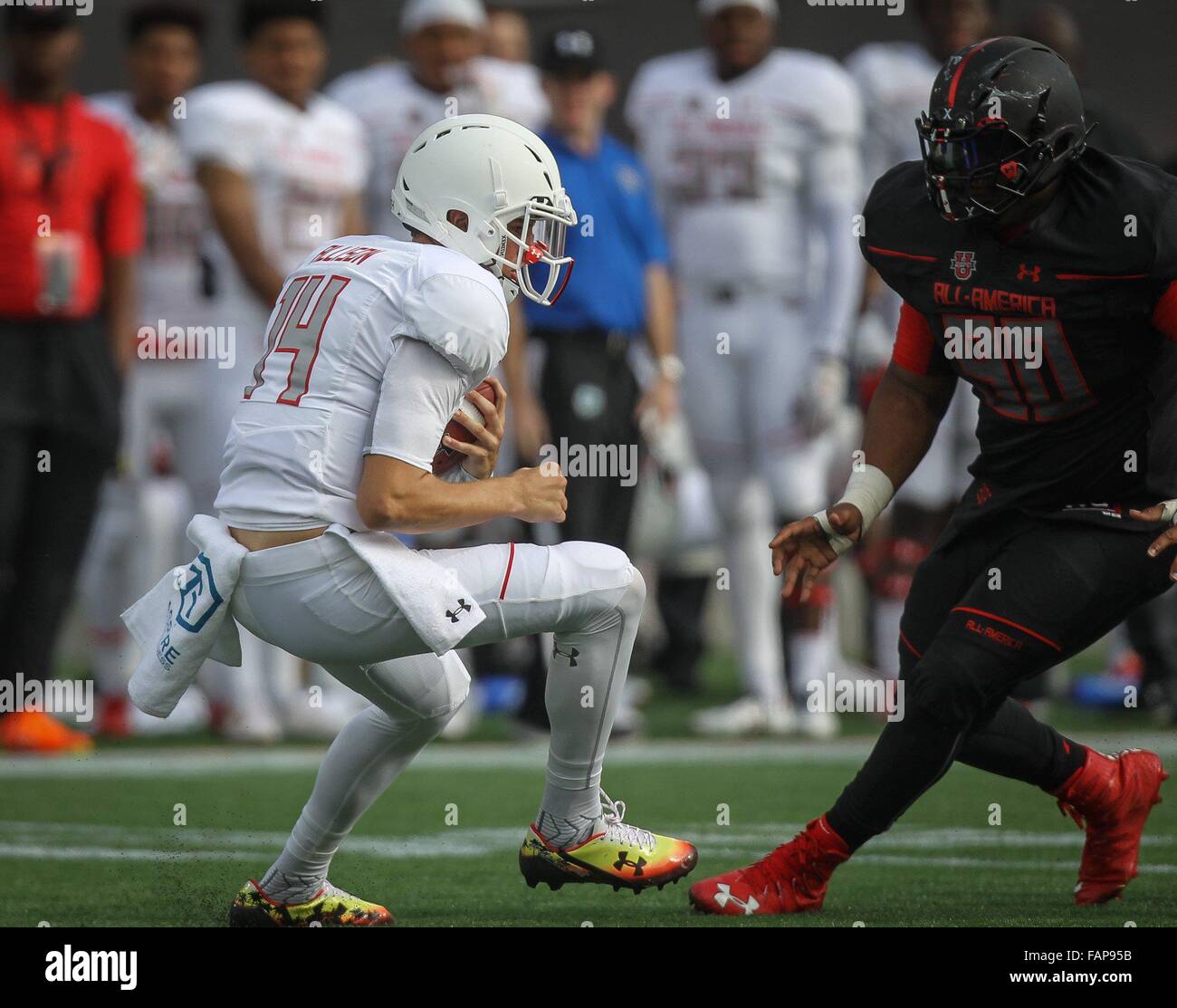 Orlando, Florida, USA. 2nd Jan, 2016. Quarterback Jack Allison, who has ...