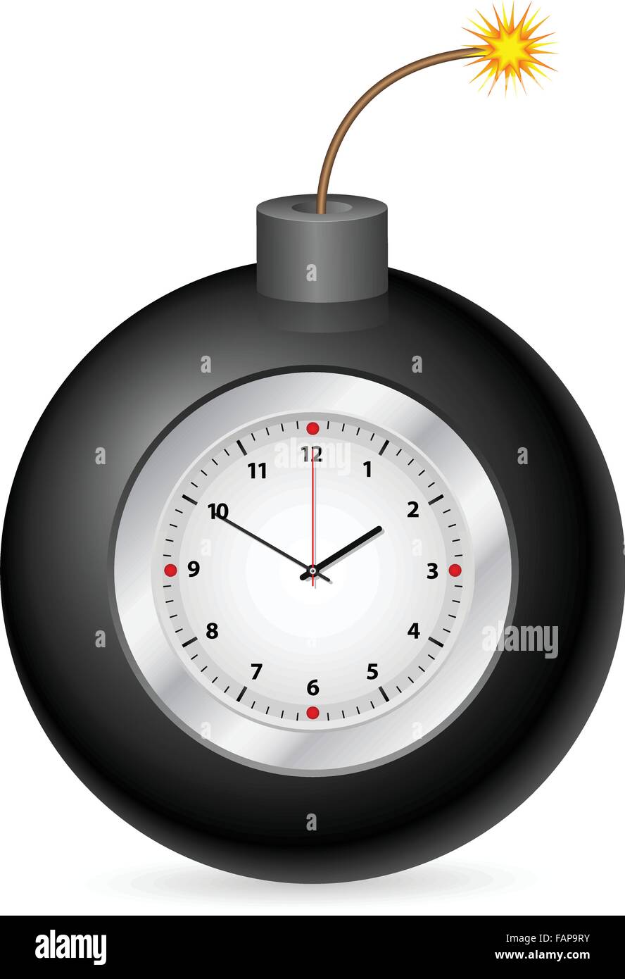 Time bomb illustration hi-res stock photography and images - Alamy