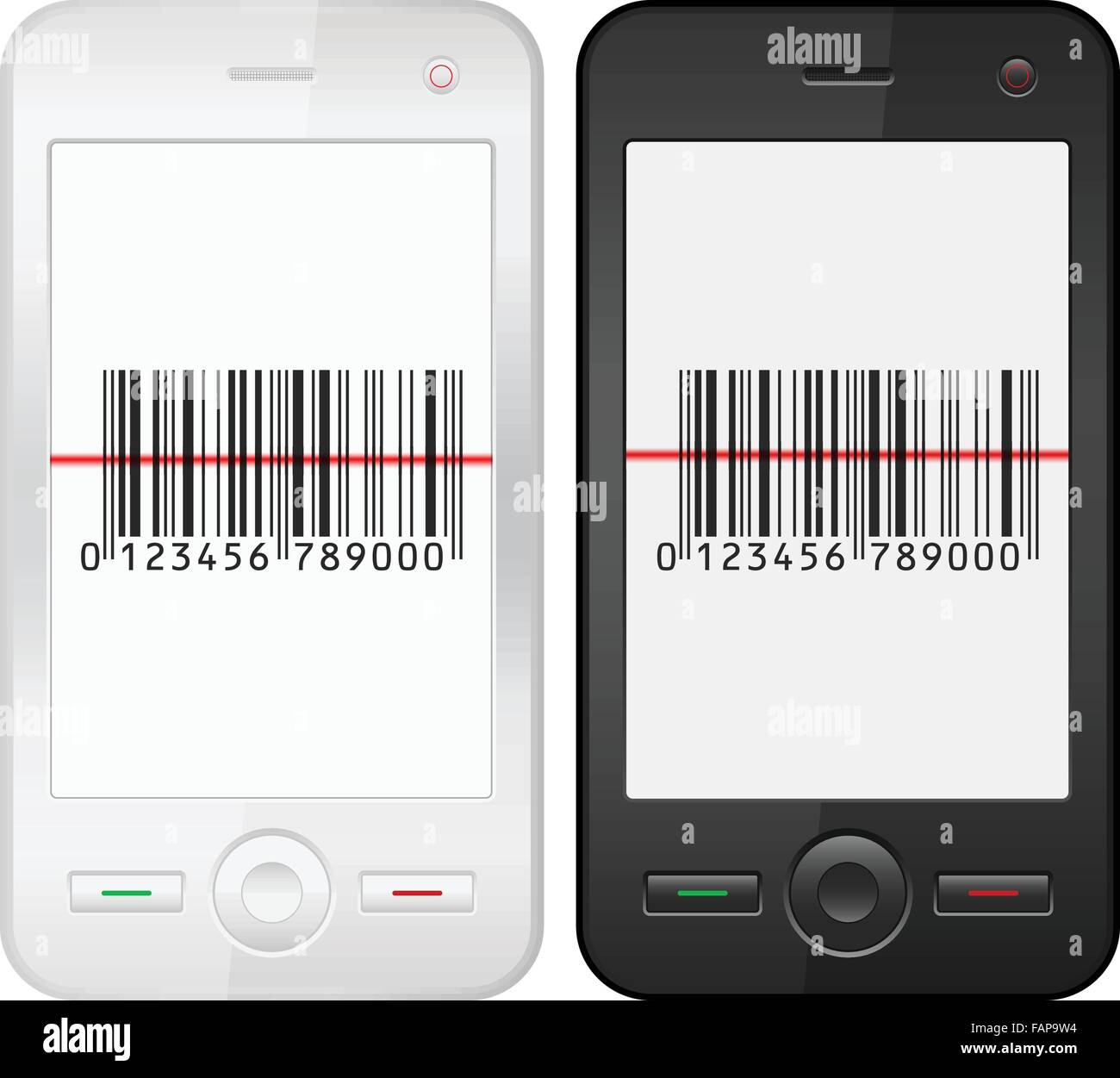 Bar code scanner Stock Vector Images - Alamy