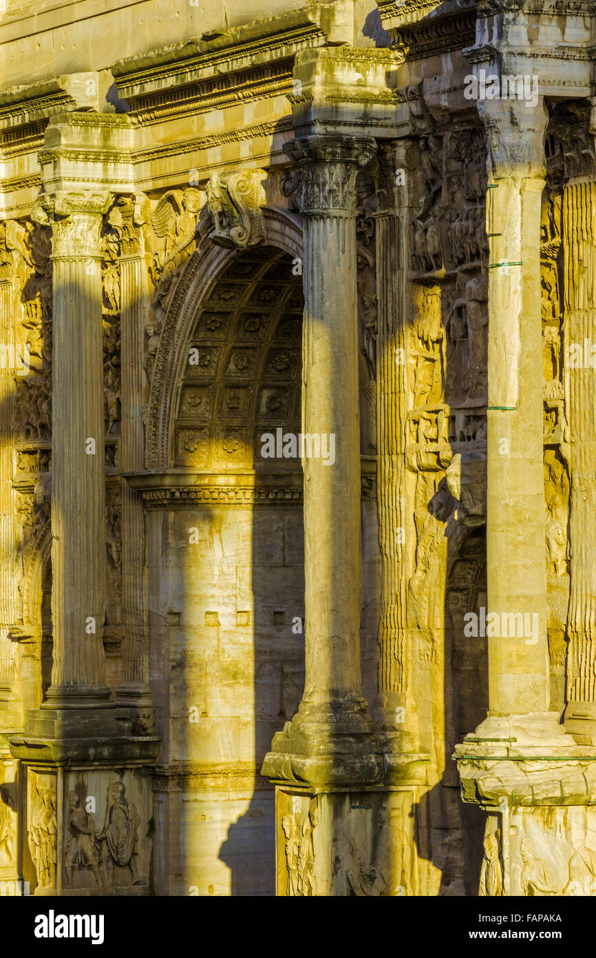 ruins in the Roman Forum Stock Photo - Alamy