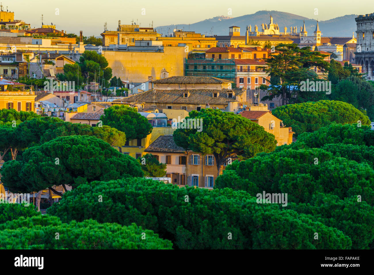 Rome forum sunset hi-res stock photography and images - Alamy