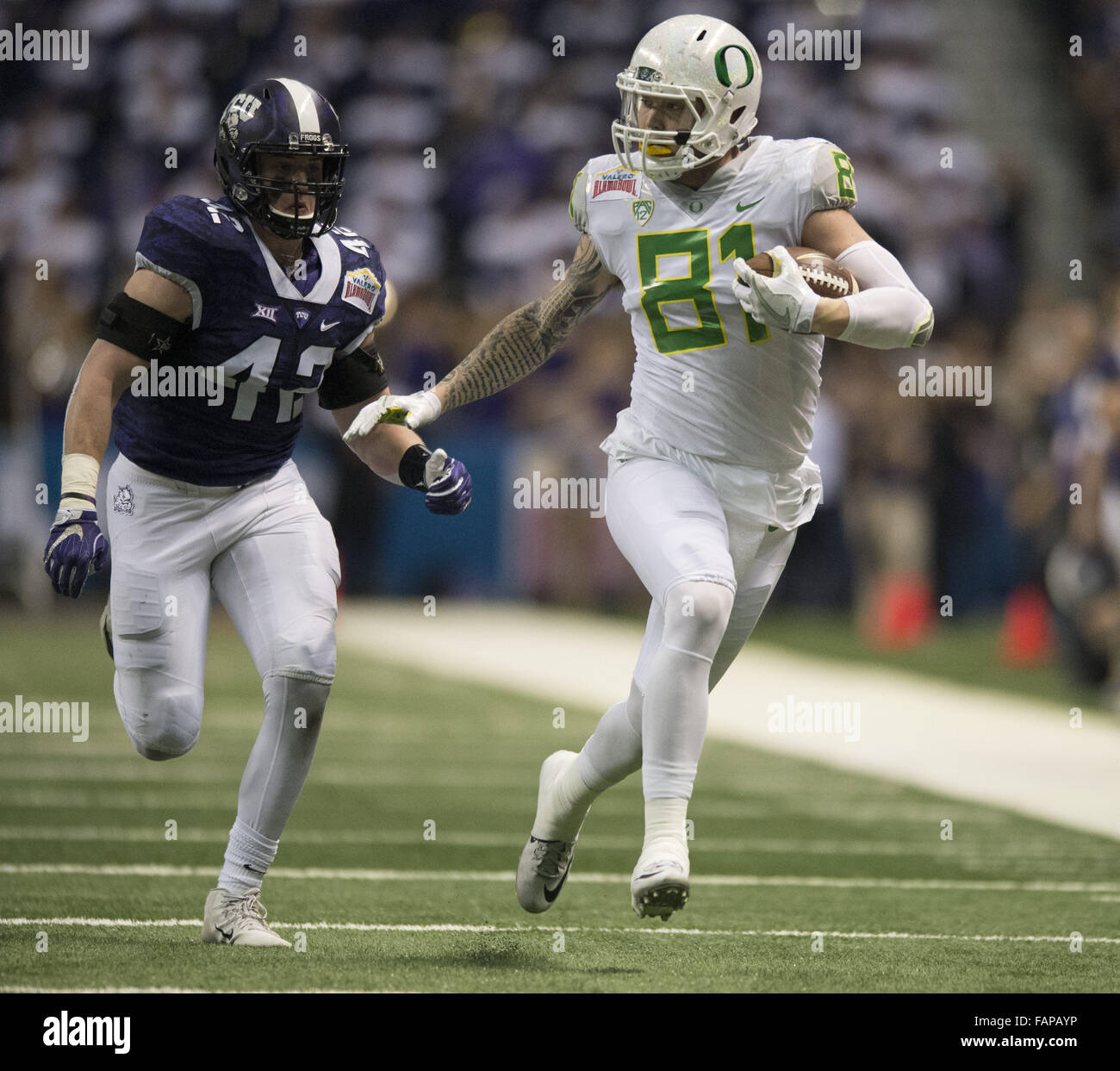 San Antonio, Texas, US. 3rd Jan, 2016. NCAA Football Valero Alamo Bowl ...