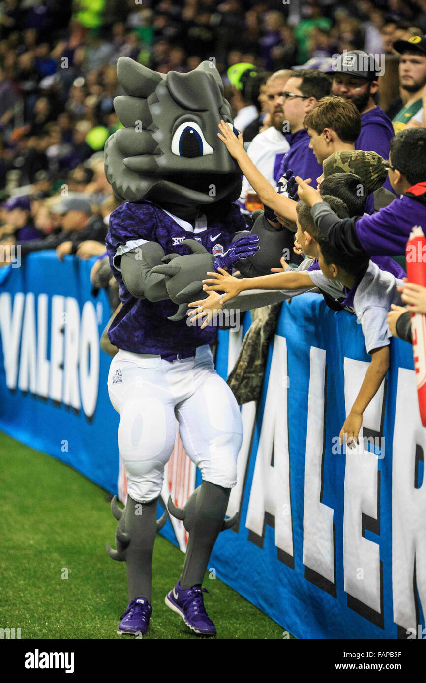 Tcu horned frogs mascot hi-res stock photography and images - Alamy