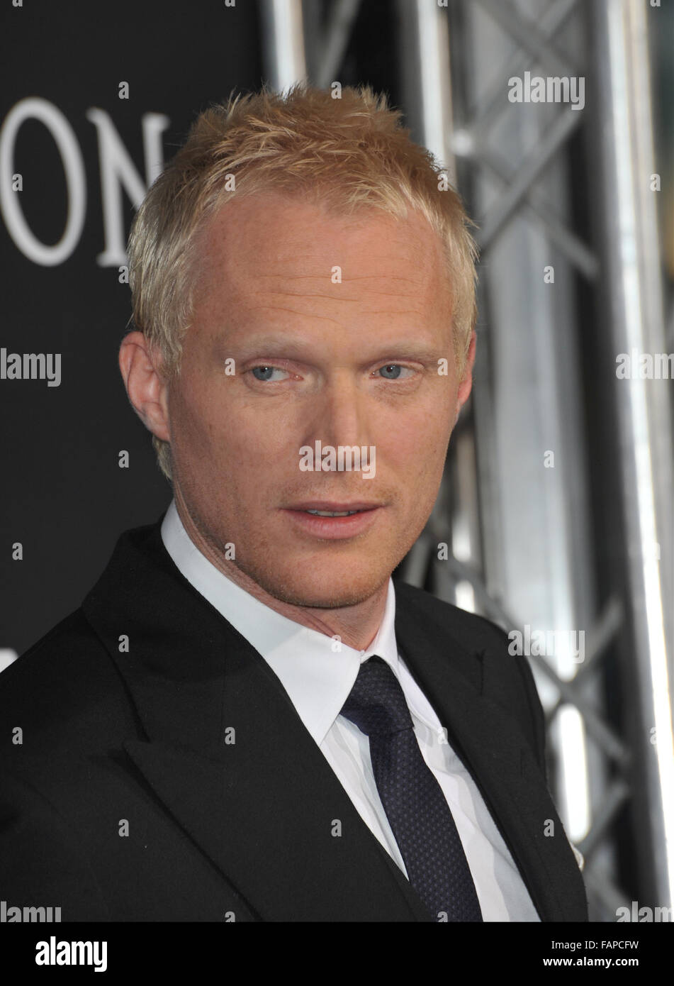 LOS ANGELES, CA - JANUARY 21, 2010: Paul Bettany at the world premiere ...