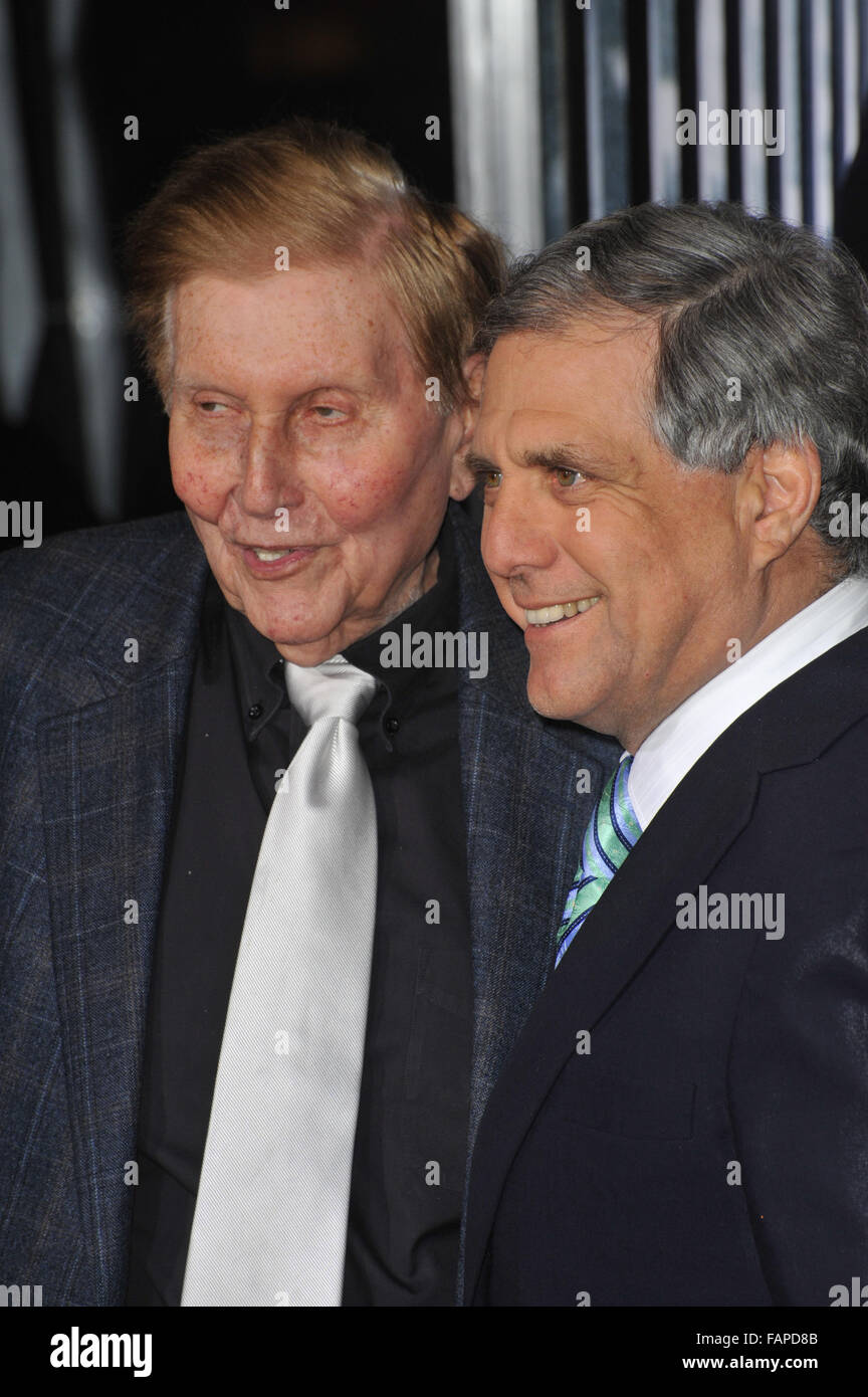 Sumner redstone red carpet event hi-res stock photography and images ...