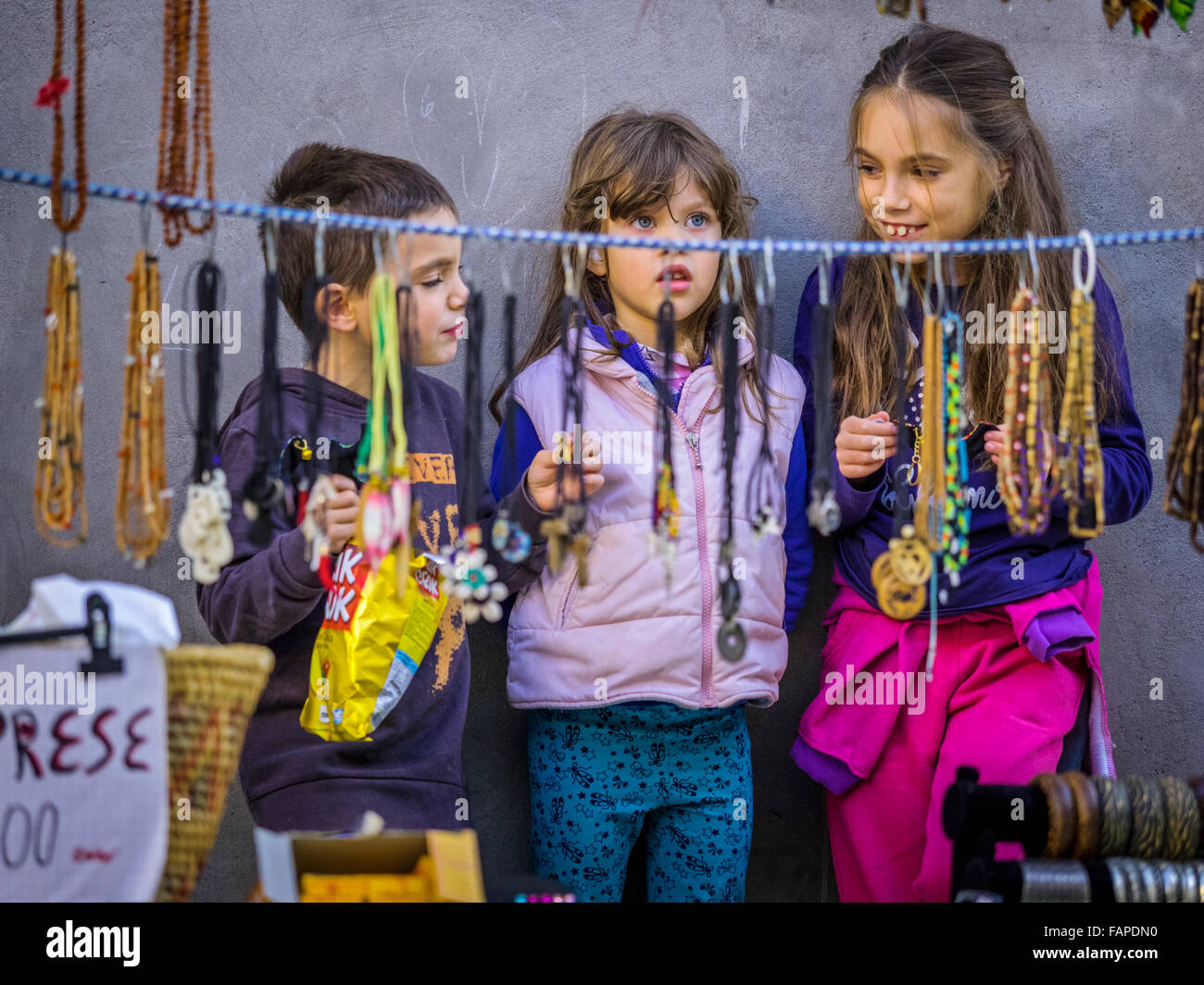 Street scenes in the historic hill town of Calcata, Italy Stock Photo ...