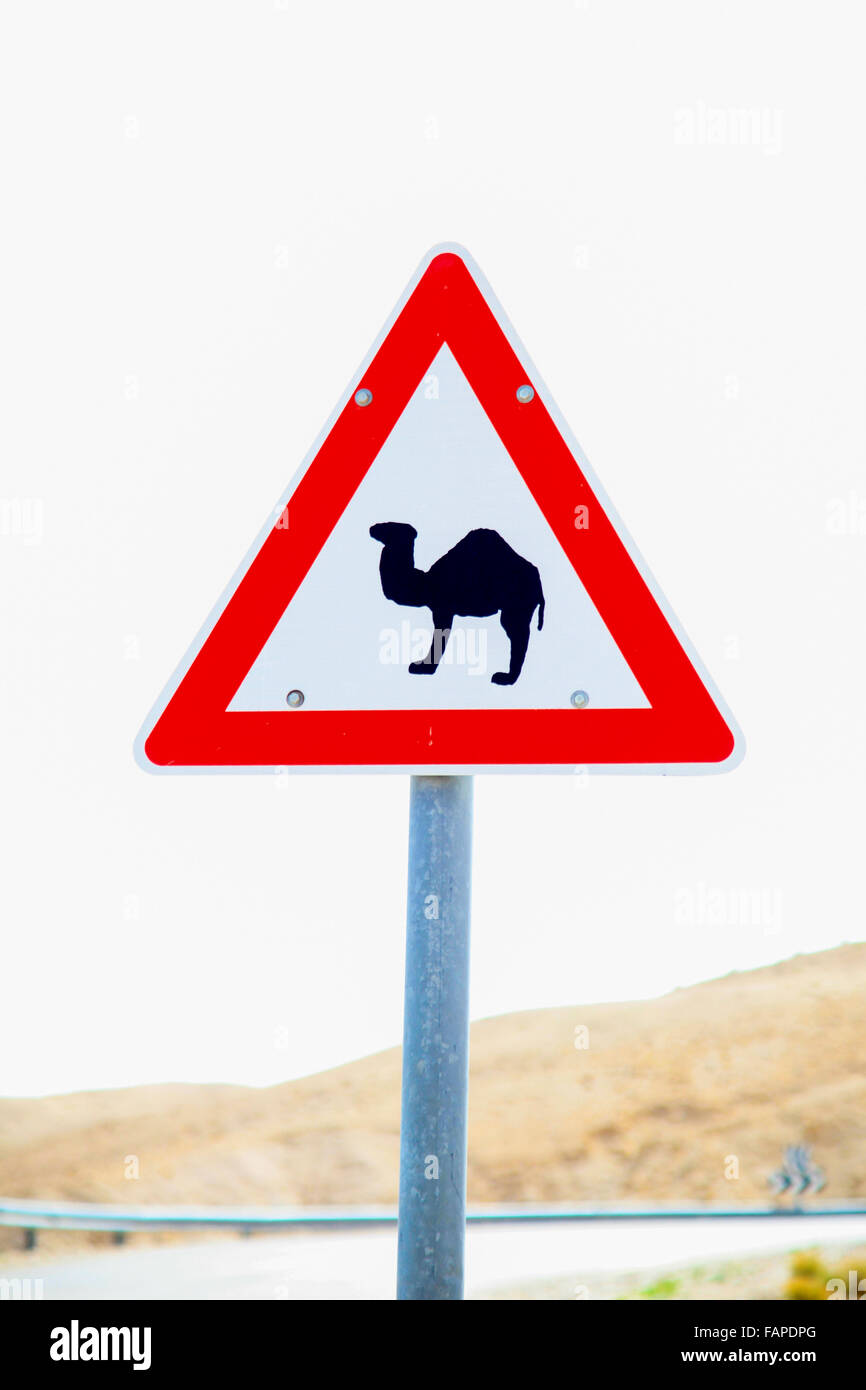 Hazard triangle blue hi-res stock photography and images - Alamy