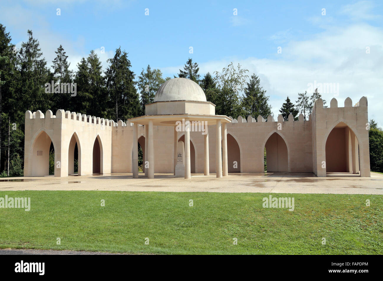The Muslim Memorial, beside the Douaumont Ossuary & French National ...