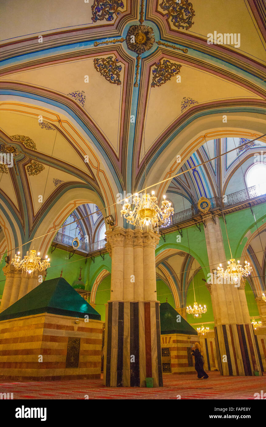 The Ibrahimi mosque / Cave of the Patriarchs Hebron Stock Photo - Alamy