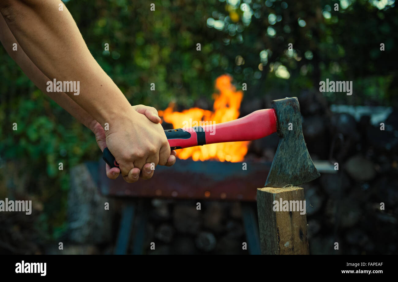 Hand fire hi-res stock photography and images - Alamy