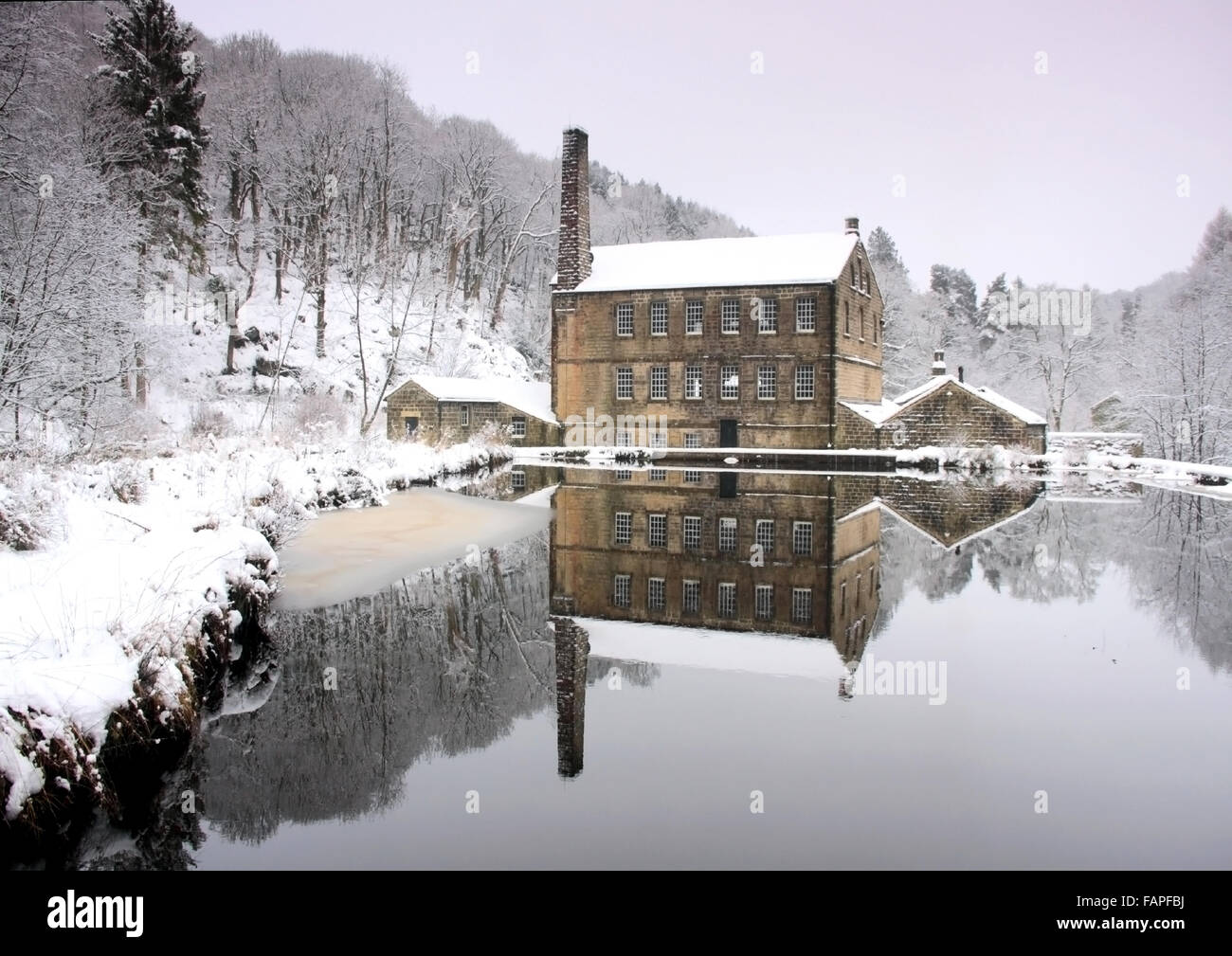 Gibson Mill also known as Lord Holme Mill is a former cotton mill ...