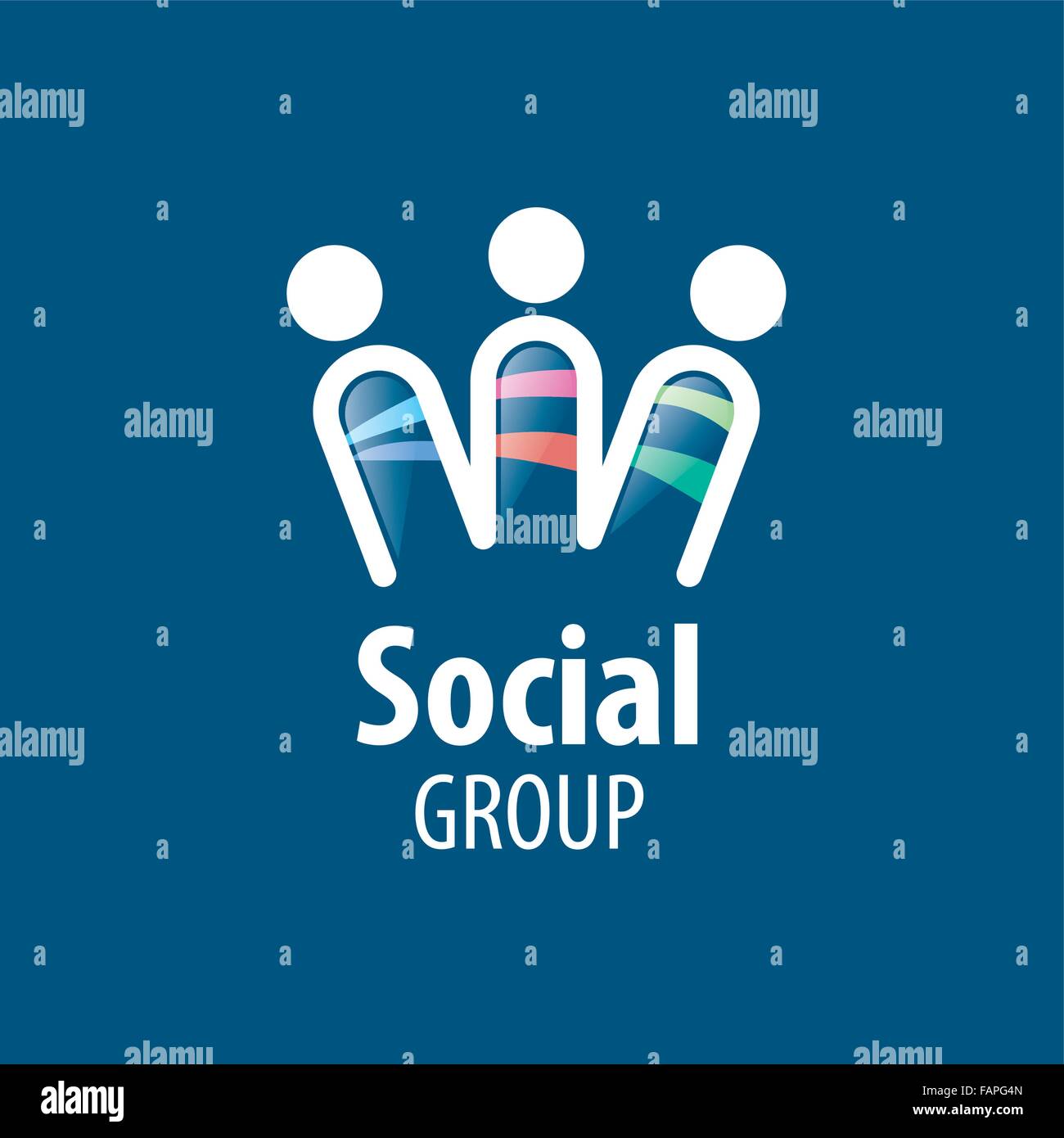 Social Group logo Stock Vector Image & Art - Alamy