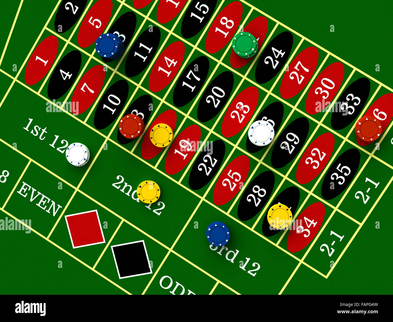 Game roulette hi-res stock photography and images - Alamy