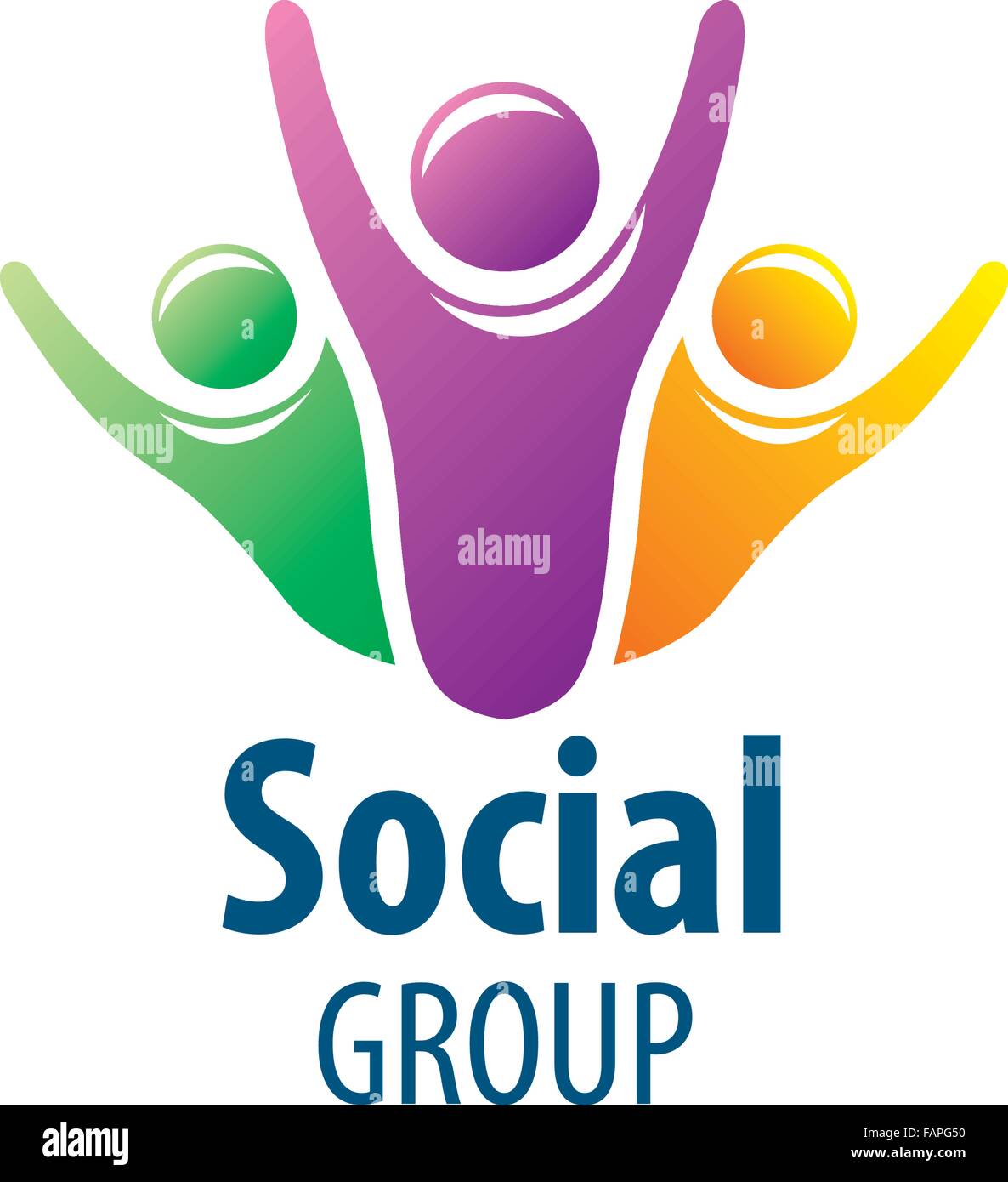 Social Group logo Stock Vector Image & Art - Alamy