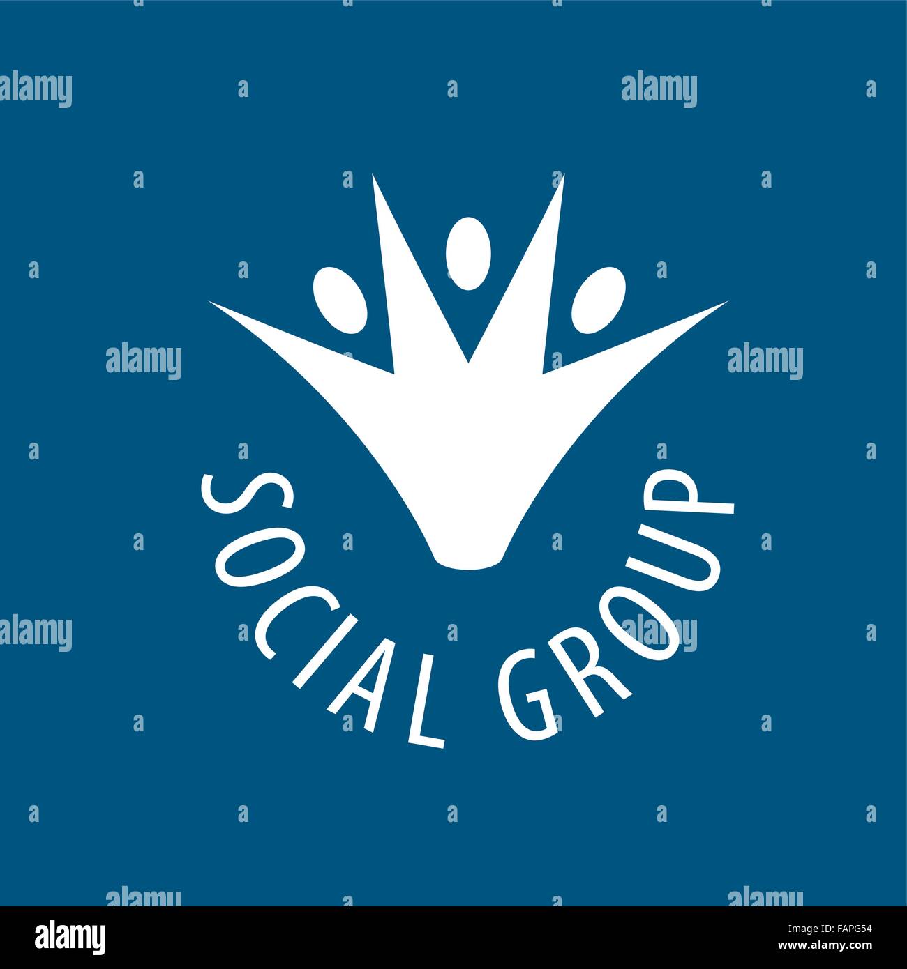 Social Group logo Stock Vector Image & Art - Alamy