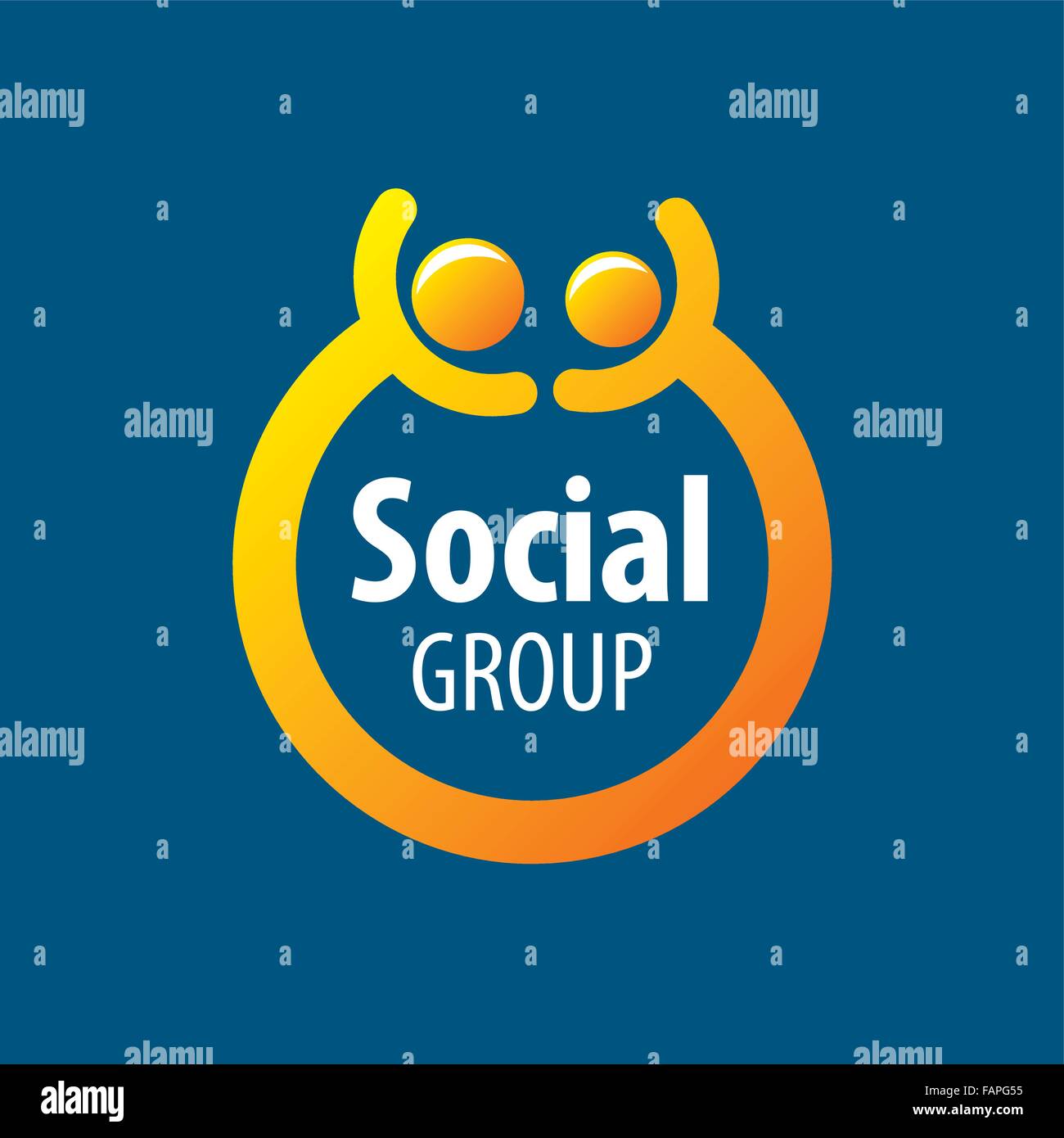 Social Group logo Stock Vector Image & Art - Alamy