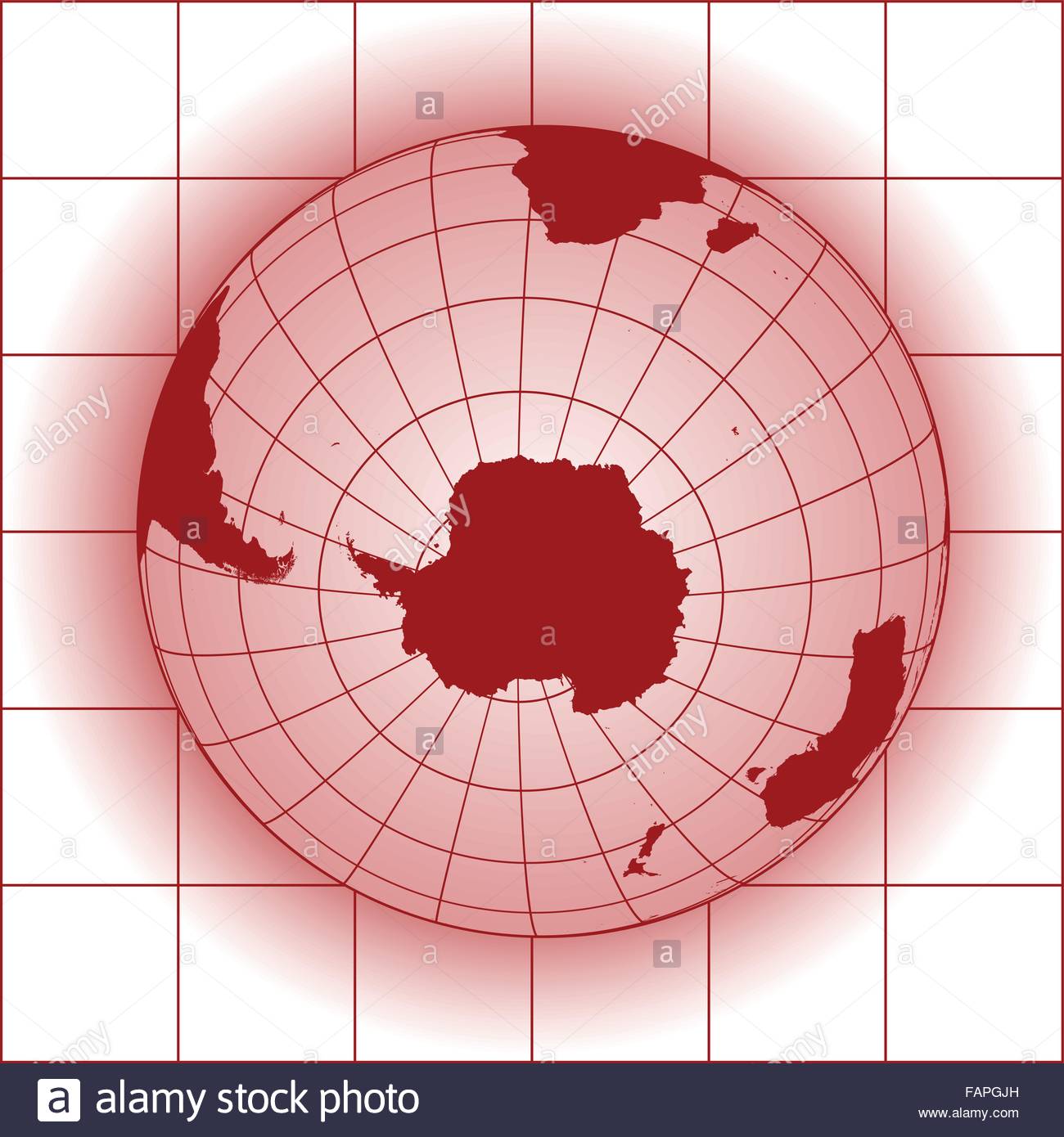 South Pole Antarctica Map Stock Photos & South Pole Antarctica Map ...