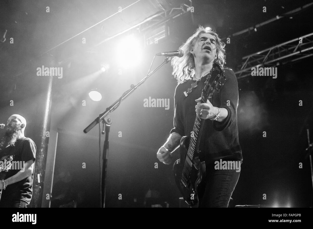 Nottingham concert Black and White Stock Photos & Images - Alamy