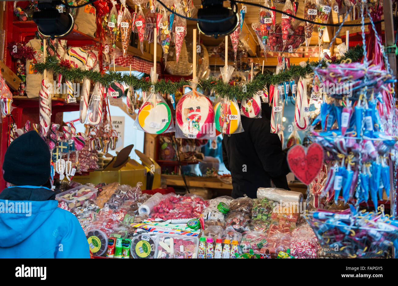 Traditional christmas decorations in sweden hi-res stock photography ...