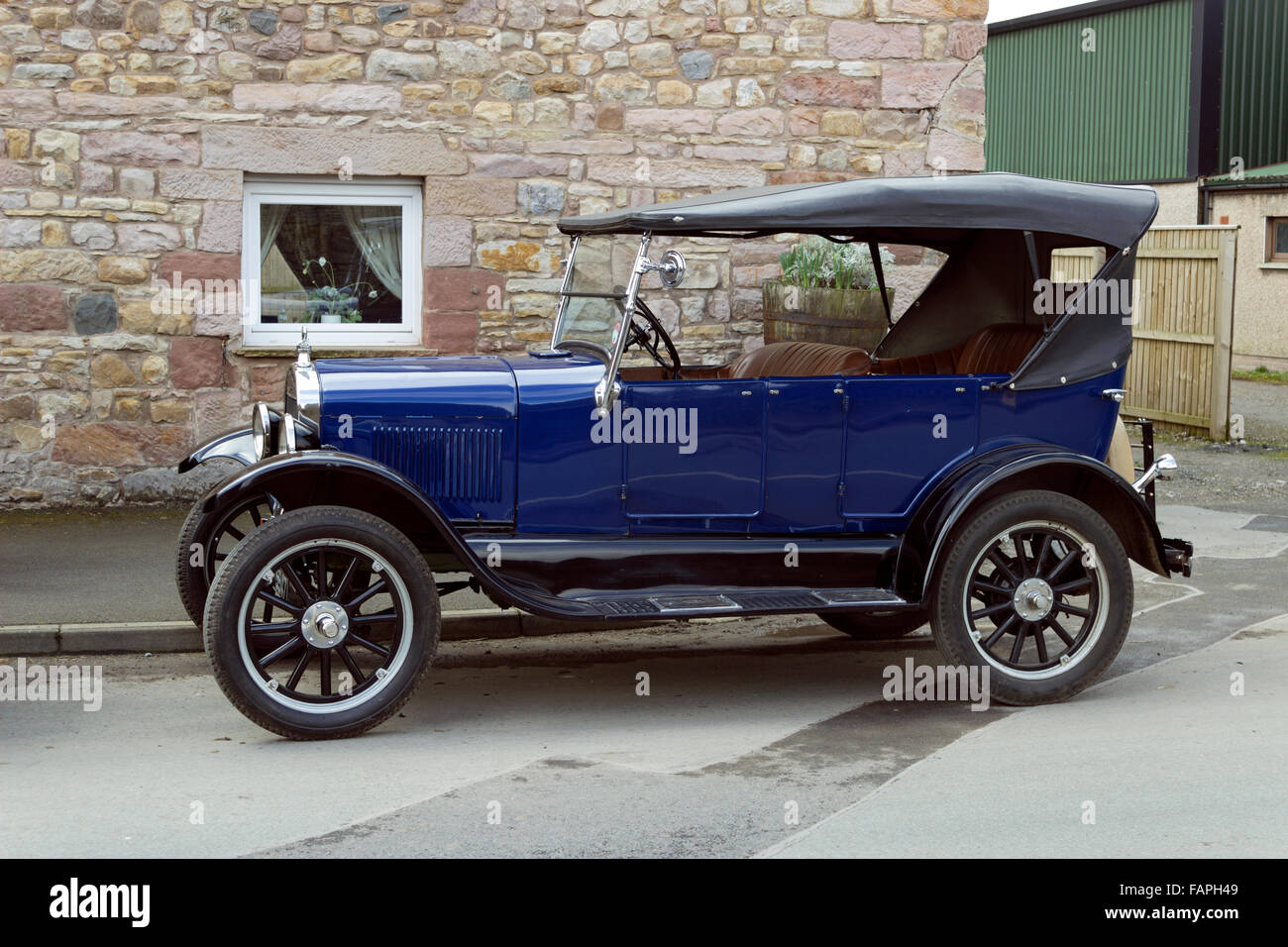 Vintage Ford Car Stock Photo - Alamy