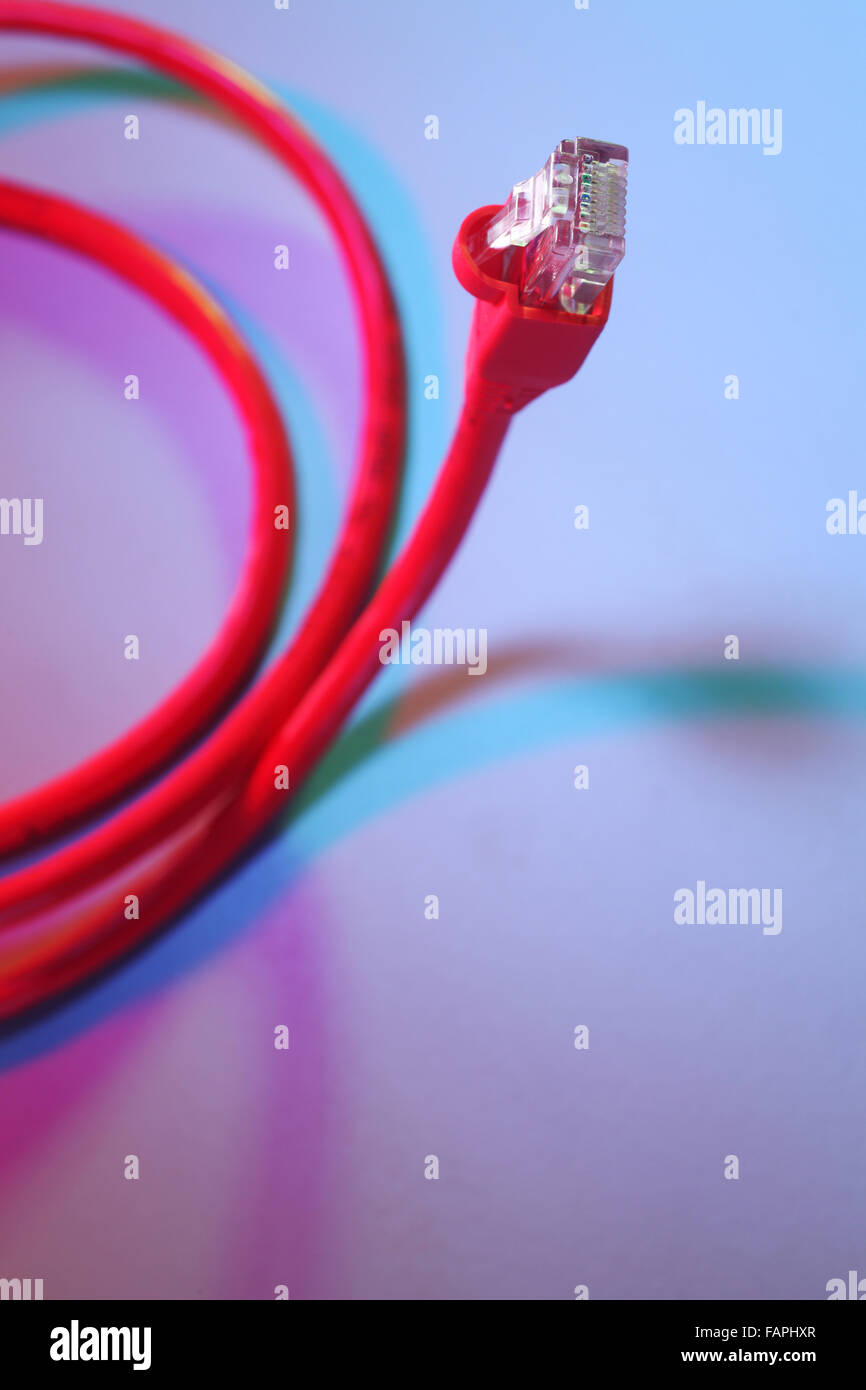 close up of the network cable Stock Photo - Alamy