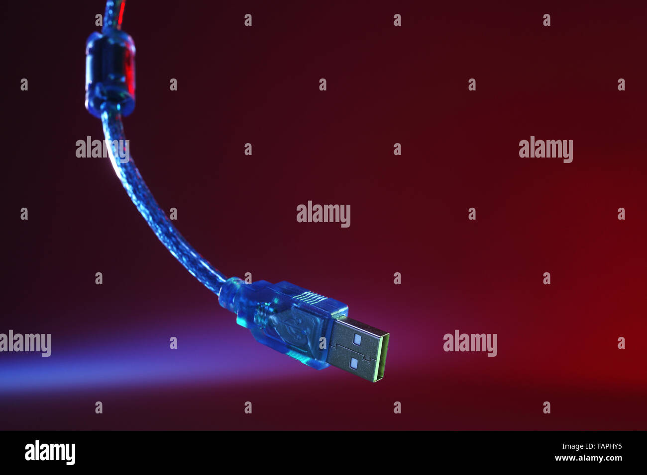 close up of the computer usb cable Stock Photo - Alamy