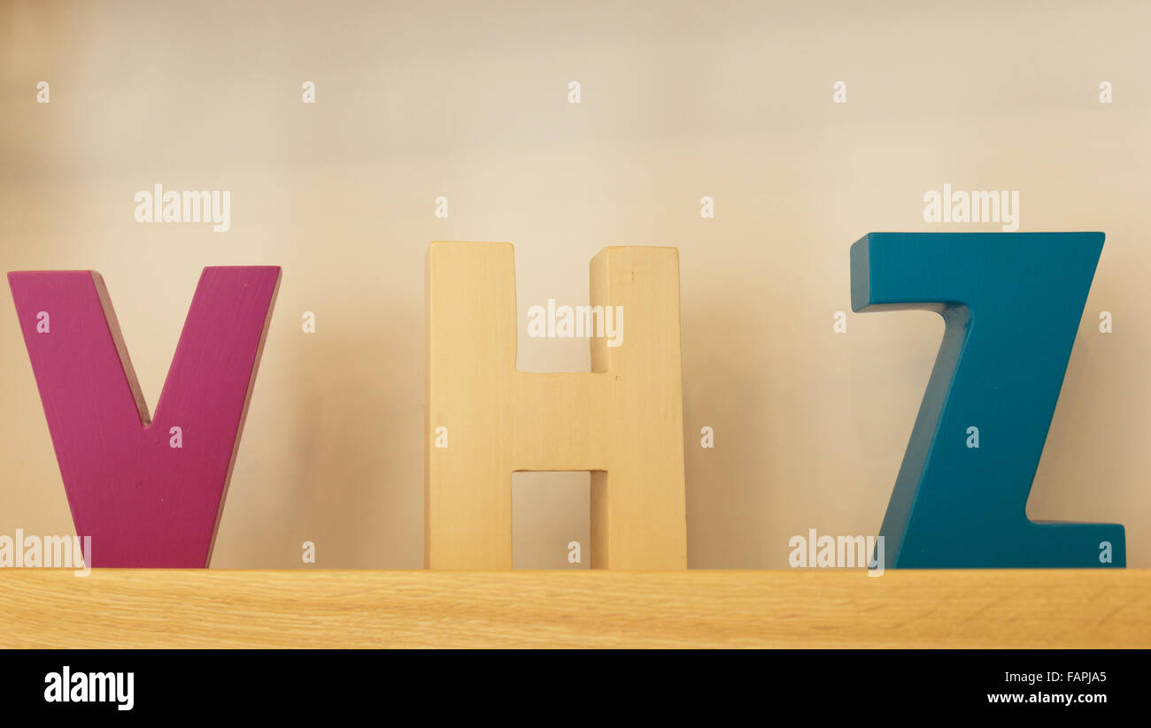 Big alphabet letters hi-res stock photography and images - Alamy