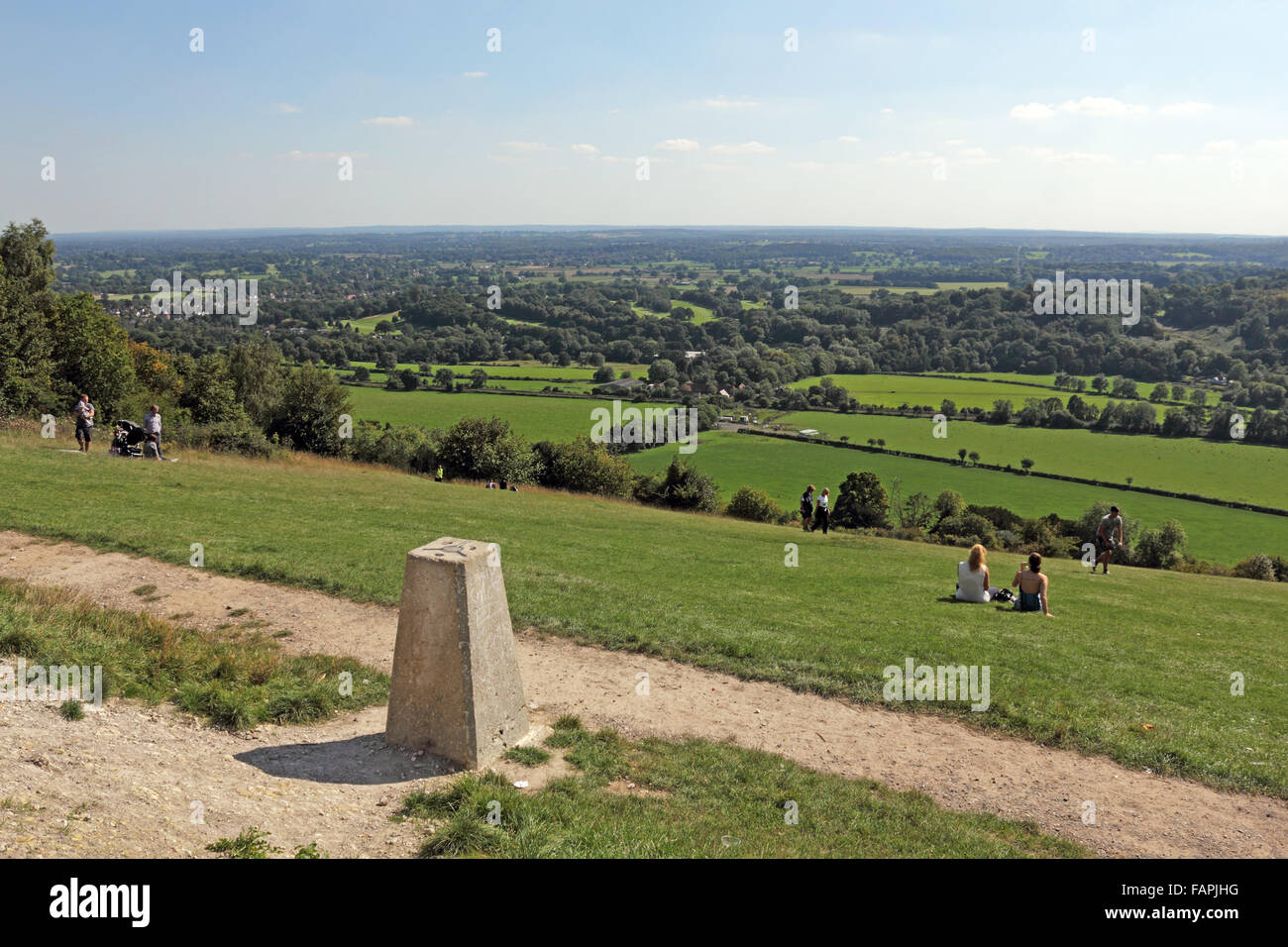 View point box hill surrey hi-res stock photography and images - Alamy