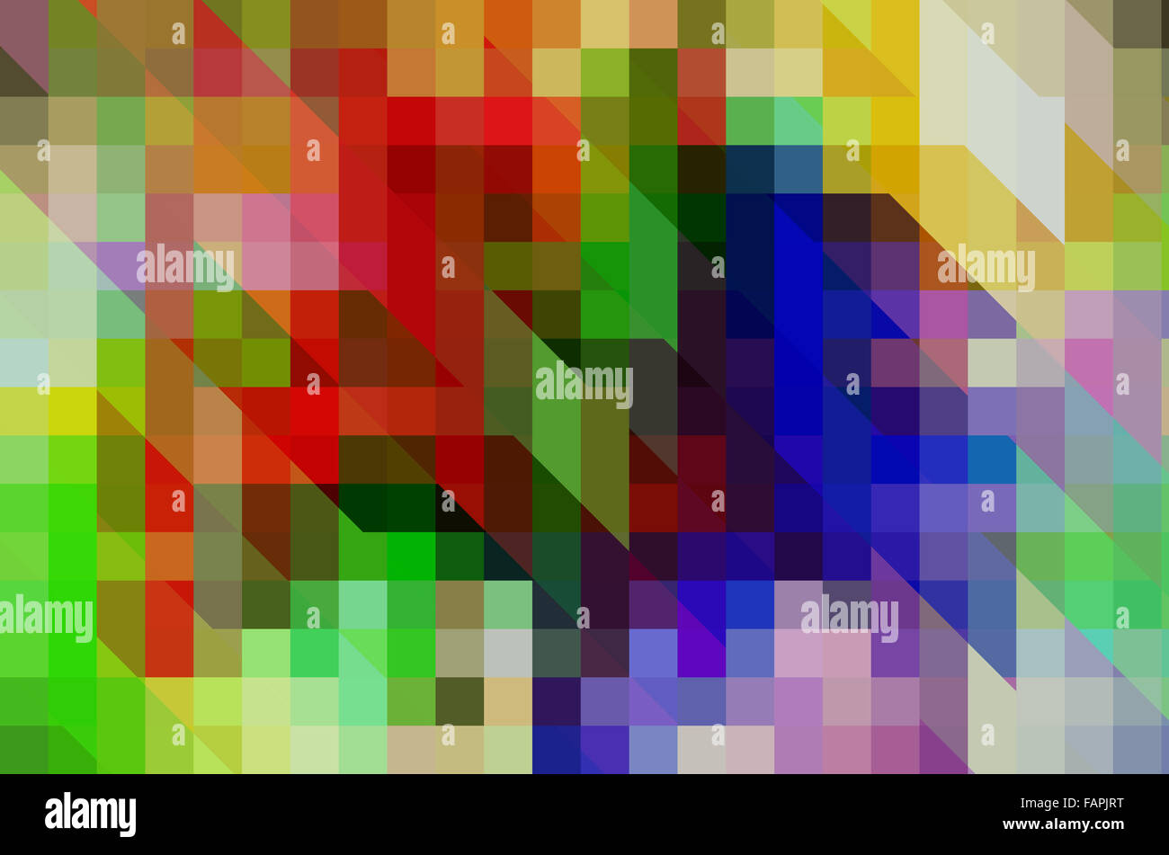 abstract multicolor background with crystal pattern style Stock Photo ...