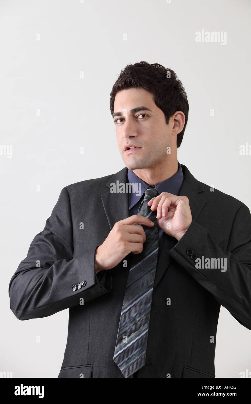 Portrait of man in suit Stock Photo - Alamy