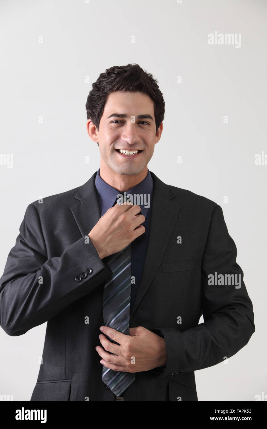 Portrait of man in suit Stock Photo - Alamy