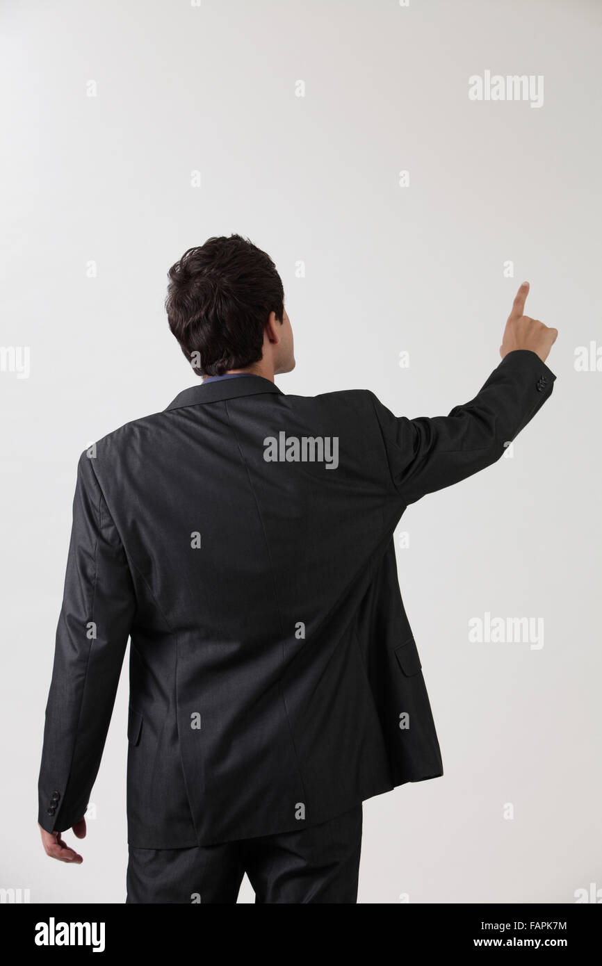 Person behind pointing hi-res stock photography and images - Alamy