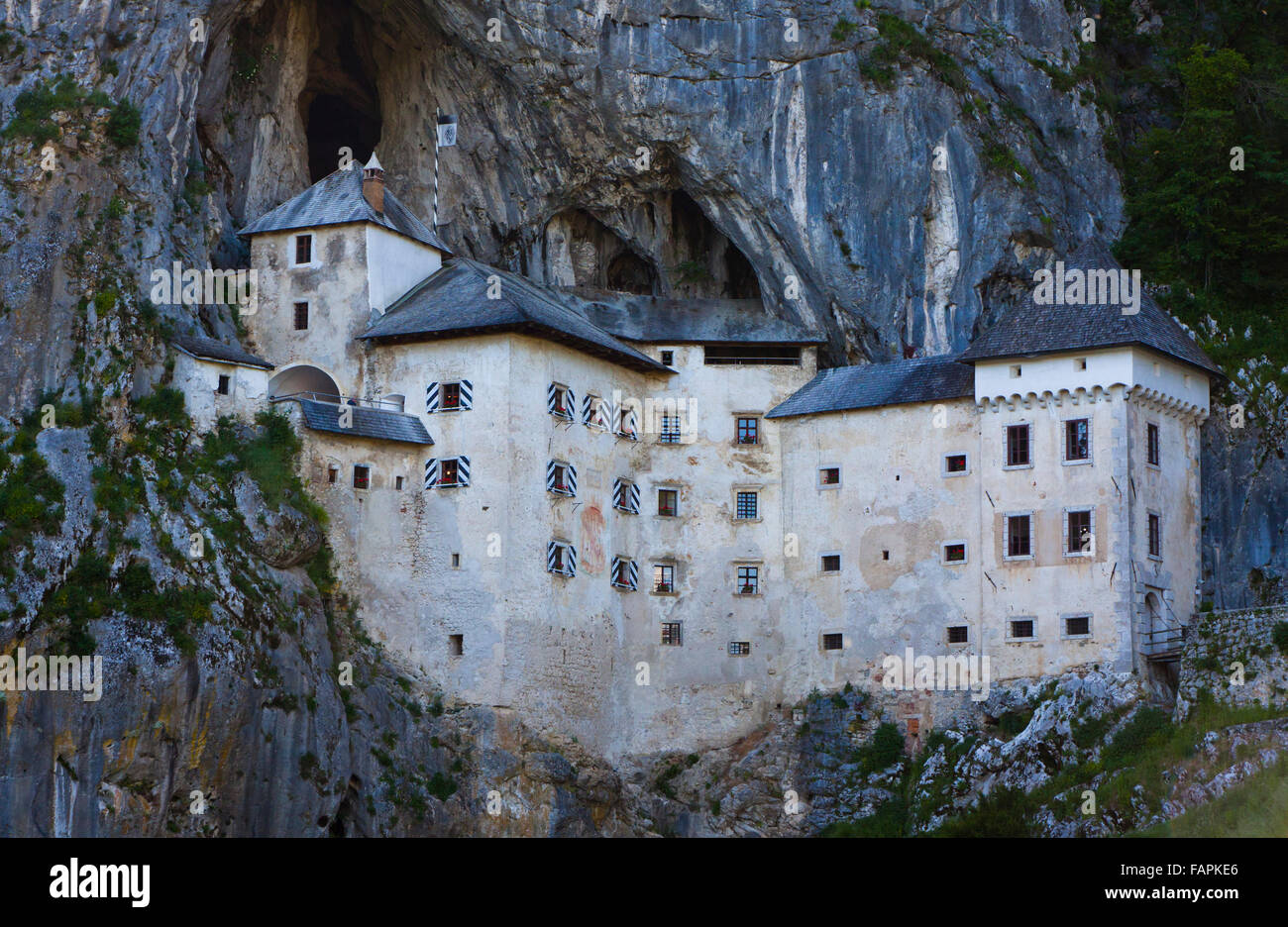 Predjama Castle (Predjamski Grad) - Renaissance castle built within the ...