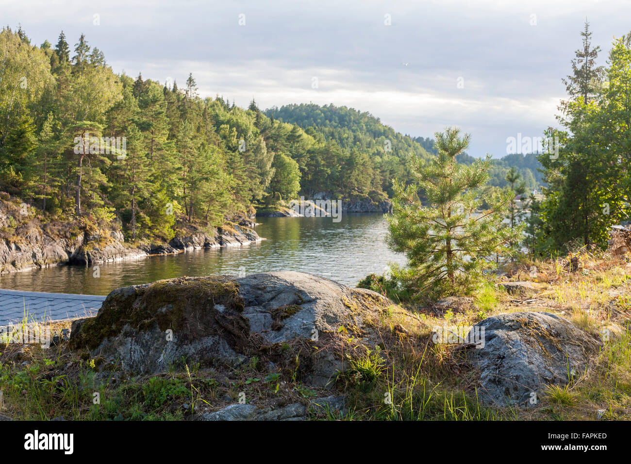 Fjord summer risoy hi-res stock photography and images - Alamy