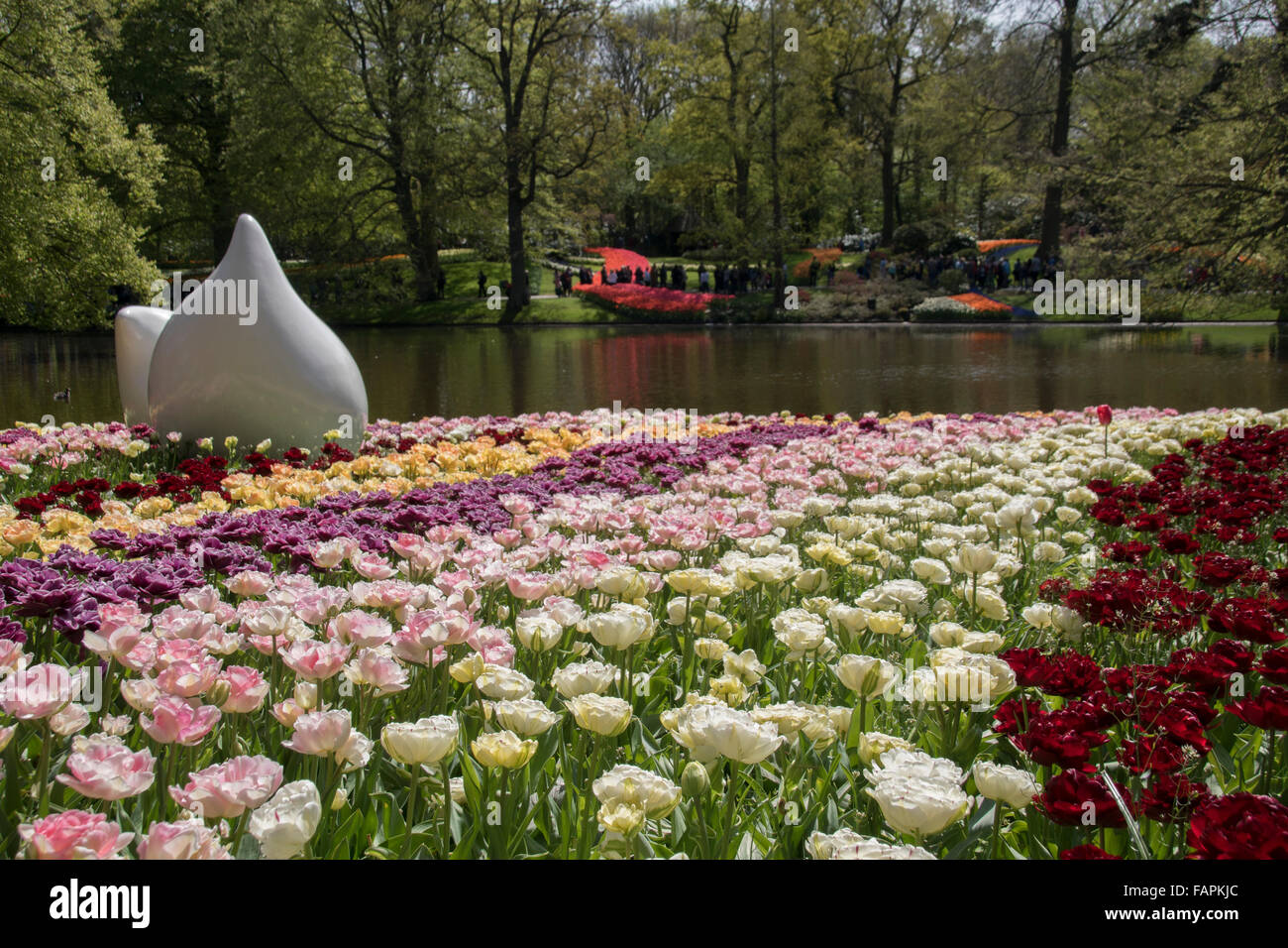 Keukenhof spring garden, Holland Stock Photo - Alamy