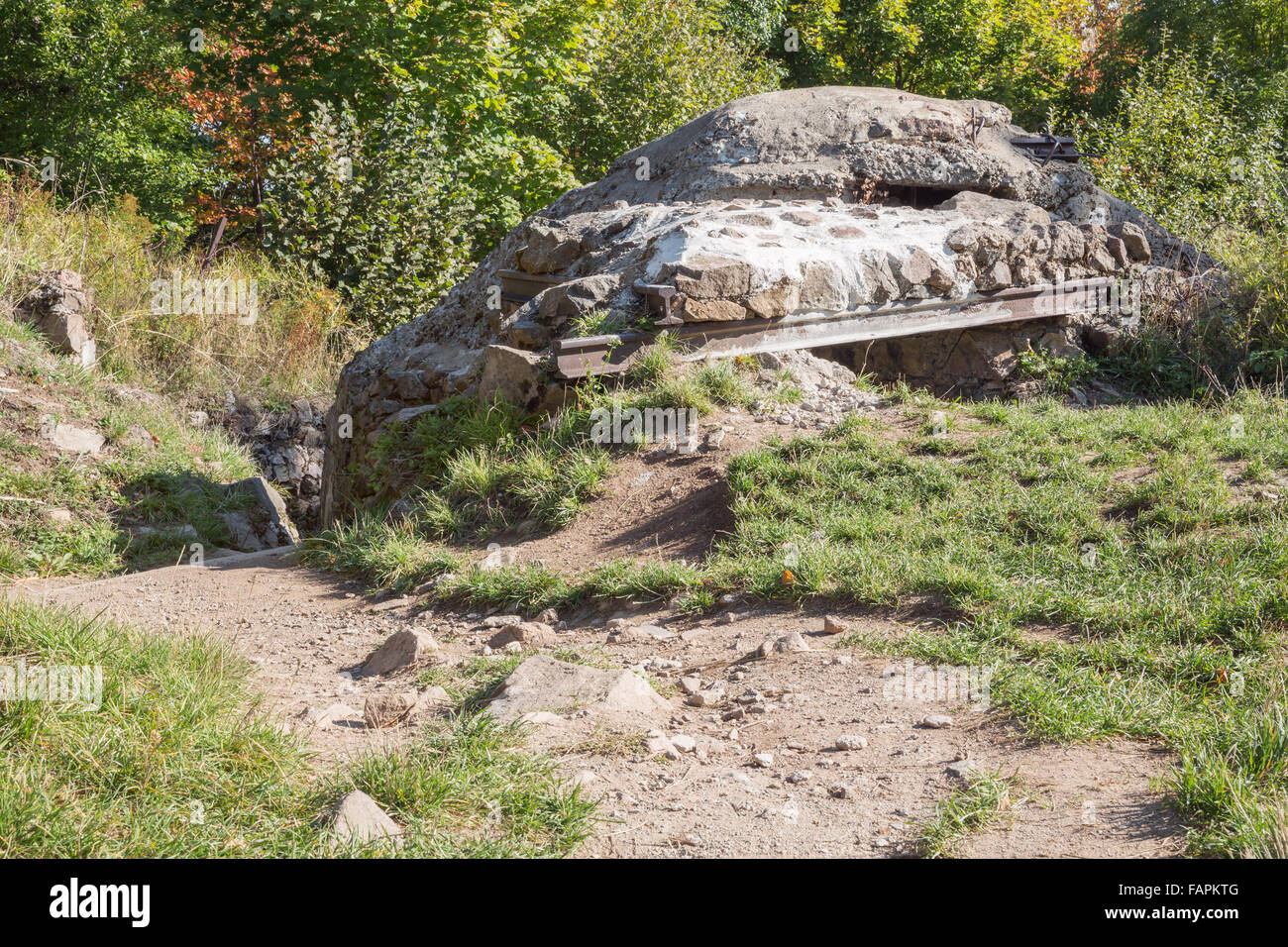 German ww1 bunker hi-res stock photography and images - Alamy